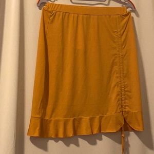 STIDY | Skirts | Mini Skirt Side Drawstring Stretchy Ruched Size Small ...